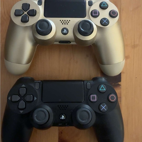 Sony | Video Games & Consoles | Sony Gold And Black Controller For ...